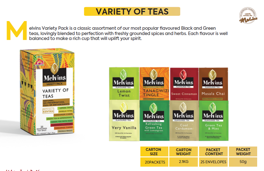 Melvins Teas - Tea Board of Kenya